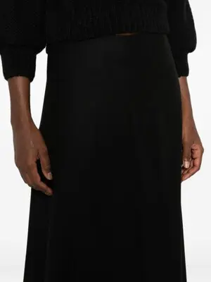 SUSANNE BOMMER Wool Long Skirt