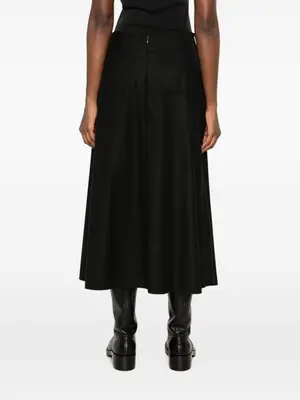 SUSANNE BOMMER Wool Long Skirt