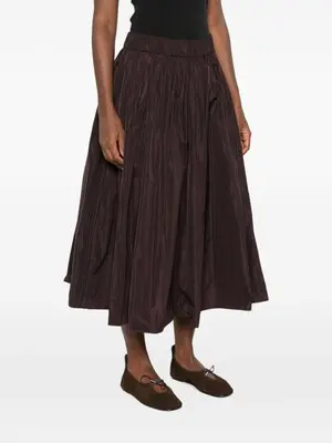 SUSANNE BOMMER Taffetas Long Skirt
