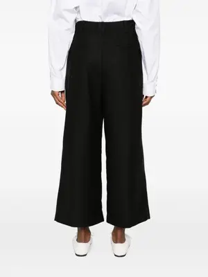 SUSANNE BOMMER Wool Wide-leg Trousers