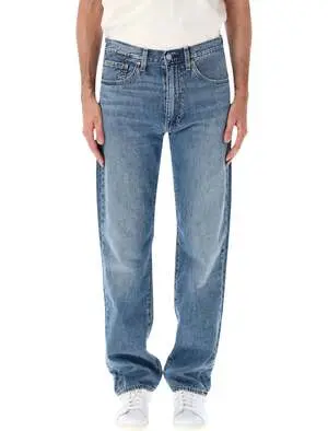 LEVI'S 555 Relaxed Straight Jeans For Non-stretch Vintage-inspired Denim