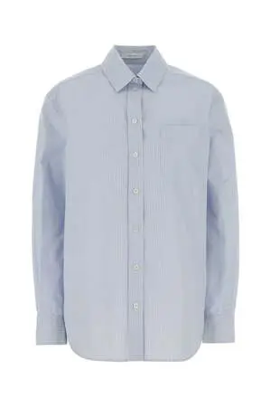 THE ROW Embroidered Poplin Gavina Shirt
