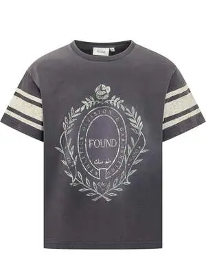 FOUND Collegiate Crest Tee - Navy
