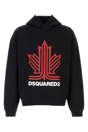 Dsquared2 Relax Fit Hoodie - Black