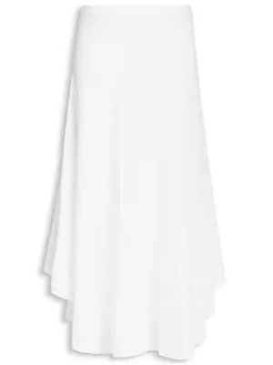 Alaïa Asymmetrical Layered Midi Skirt