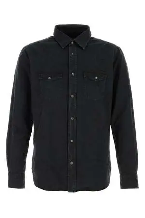 TOM FORD Peach Twill Slim Fit Western Shirt