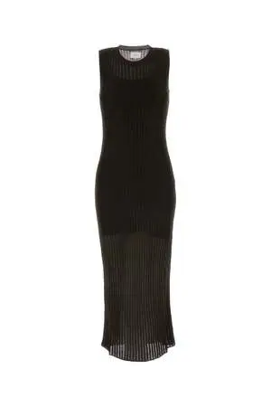 Loulou De Saison Knit Midi Dress - Brown