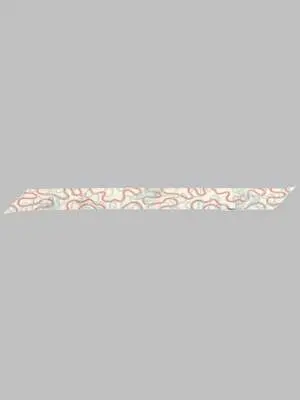 VIVIENNE WESTWOOD Printed Silk Skinny Scarf