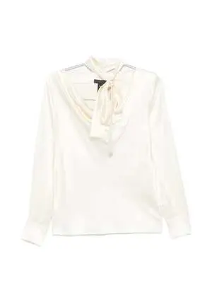 Max Mara MAX MARA Silk Blouse Bianco