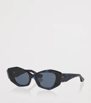 Dita Aloure Angular Cat Eye Sunglasses