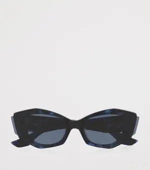 Dita Aloure Angular Cat Eye Sunglasses