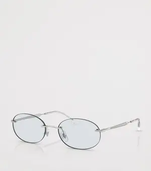 Ray-ban Rb3767 Metal Oval Sunglasses