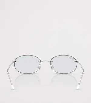 Ray-ban Rb3767 Metal Oval Sunglasses