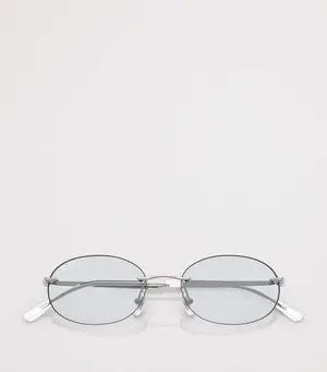Ray-ban Rb3767 Metal Oval Sunglasses
