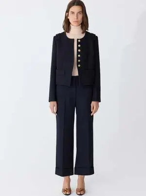 CALLAS MILANO Aubrey Cropped Jacket