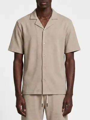 WALKER & HUNT Short Sleeve Seersucker Shirt
