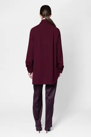 ROKSANDA Nyra Draped Tie Neck Top
