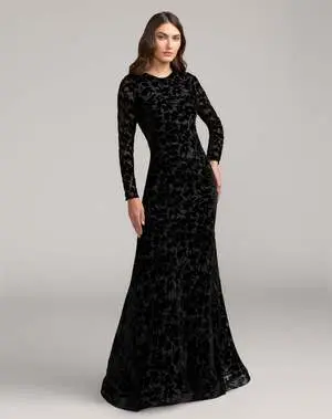 Black Velvet Gowns