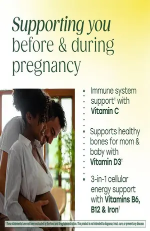 MEGAFOOD Baby And Me 2 Prenatal Multivitamin With Dha Choline And Methylfolate 90 Capsules