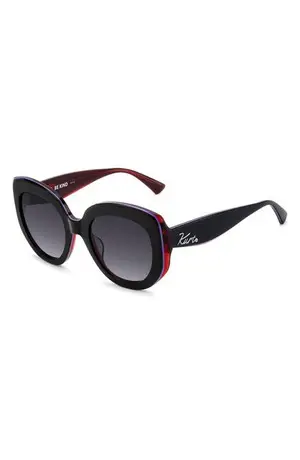 Kurt Geiger 52mm Round Geometric Sunglasses