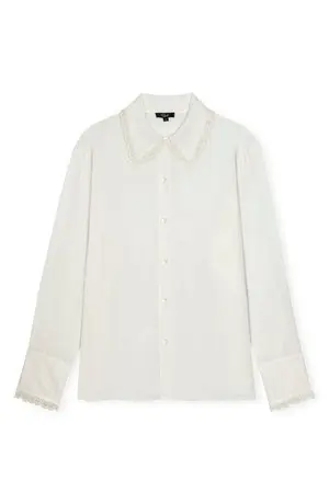Rails Beatrix Eyelet Collar Shirt