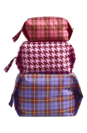 Baggu 3d Zip Set Pouches