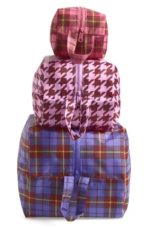 Baggu 3d Zip Set Pouches