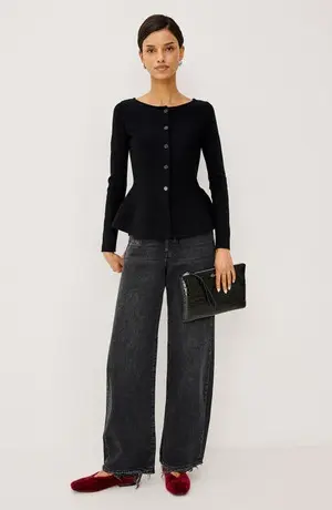 Rails Diane Peplum Cardigan
