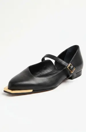 BRÓG Gretta Pointed Toe Ballerina Flat