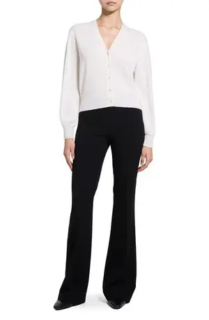 Theory Blouson Cashmere Cardigan