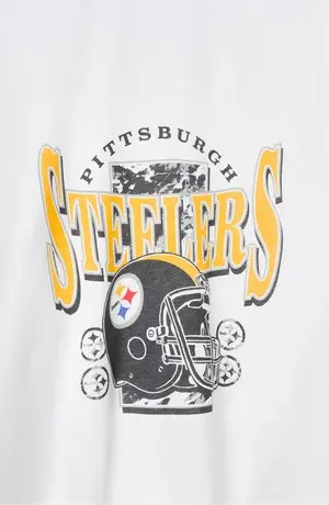 Junk Food Pittsburgh Steelers Conversion Graphic Sweatshirt