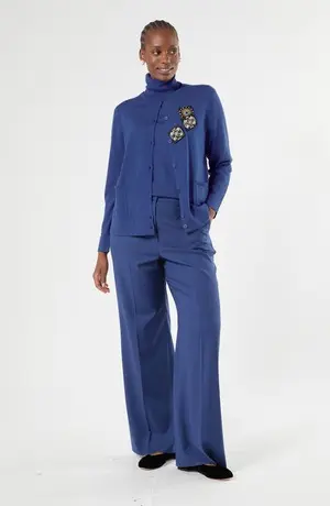 Marina Rinaldi Turtleneck Virgin Wool Sweater