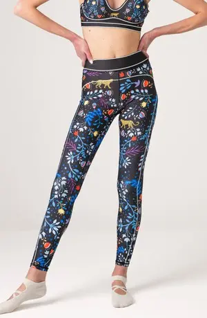 JESSIE ZHAO NEW YORK Amazon Rainforest High-waisted Leggings
