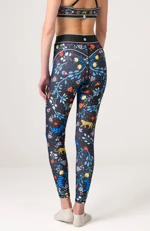 JESSIE ZHAO NEW YORK Amazon Rainforest High-waisted Leggings