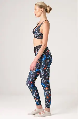 JESSIE ZHAO NEW YORK Amazon Rainforest High-waisted Leggings