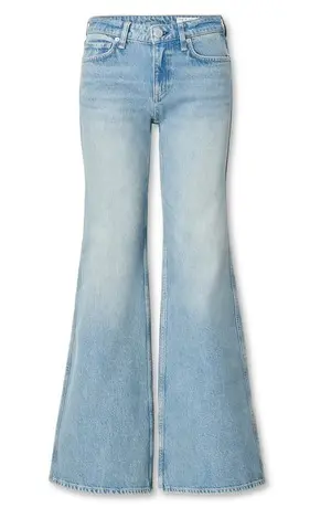 Rag & Bone Josie Low Rise Relaxed Flare Jeans