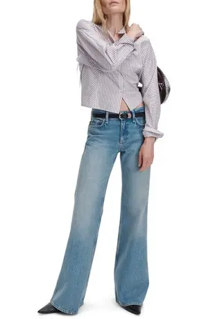 Rag & Bone Josie Low Rise Relaxed Flare Jeans