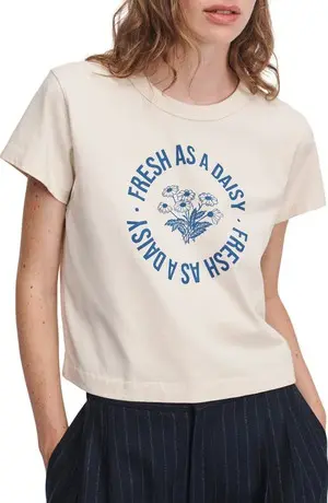 Rag & Bone Fresh As A Daisy Graphic Tee - Ttldv