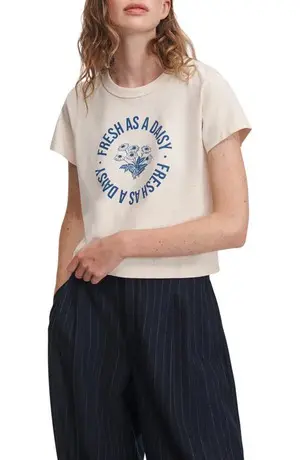 Rag & Bone Fresh As A Daisy Graphic Tee