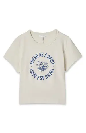 Rag & Bone Fresh As A Daisy Graphic Tee
