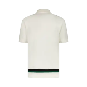 Rivieras Short Sleeve Polo Shirt With Embroidered Chest Badge