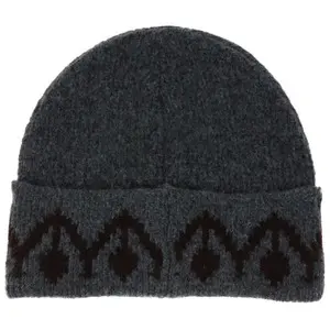 Rebecca Minkoff Monogram Cuff Beanie - Grey