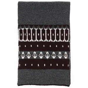 Rebecca Minkoff Knit Ikat Scarf - Grey