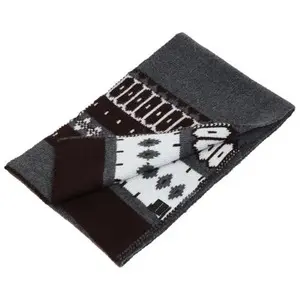 Rebecca Minkoff Knit Ikat Scarf - Grey