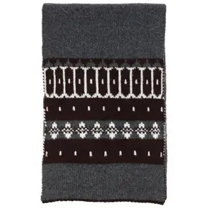 Rebecca Minkoff Knit Ikat Scarf - Grey
