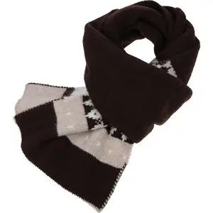 Rebecca Minkoff Heather Knit Ikat Scarf Heather