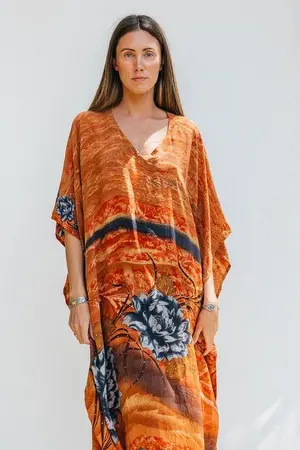 SUN CHILD Long Caftan Rex