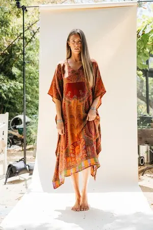 SUN CHILD Long Caftan Deb