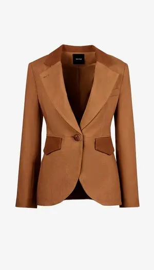 Smythe Blocked Seamed Blazer