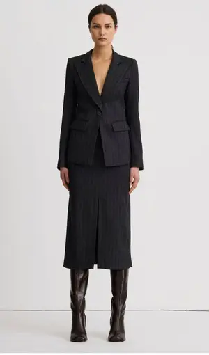 Smythe Front Slit Trouser Skirt